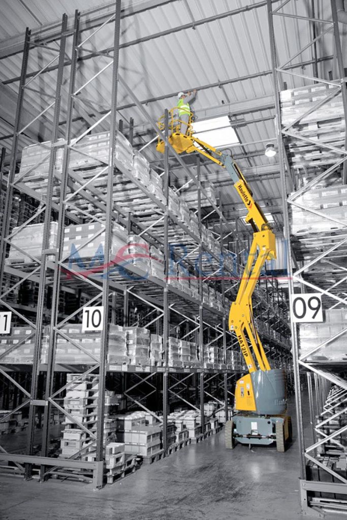 Cho thuê xe nâng người 12m boom điện Haulotte HA12IP giá rẻ nhất hiện nay