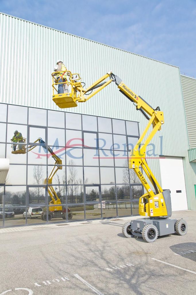 Cho thuê xe nâng người 12m boom điện Haulotte HA12IP giá rẻ nhất hiện nay