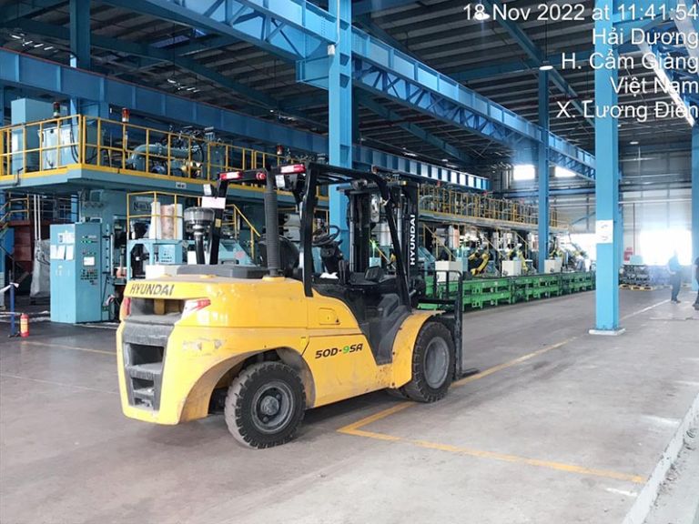Xe nâng hàng 5 tấn Hyundai 50D-9SA - MC Industries